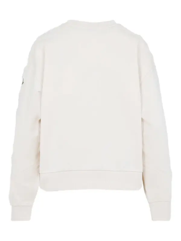 Moncler Logo Cotton Sweatshirt - Multicolor