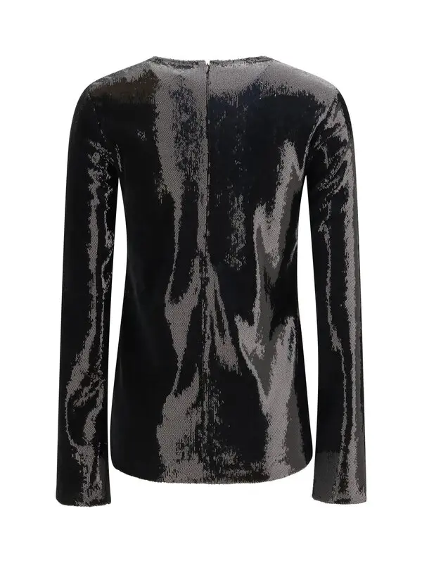 TOTEME Long-sleeved Sequin Top