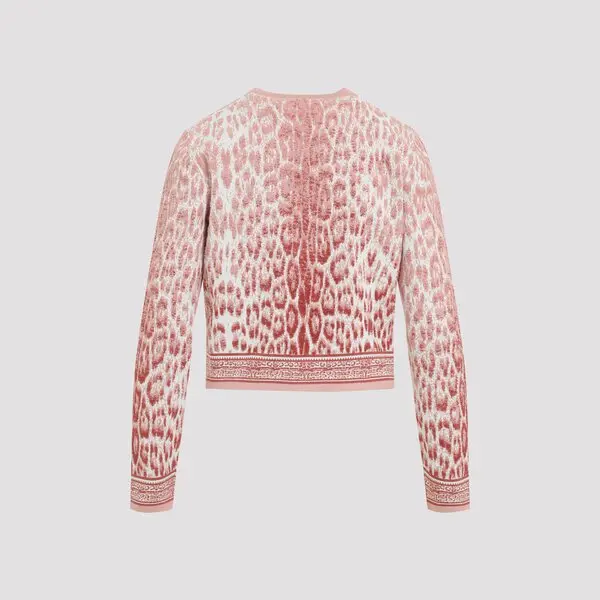 Roberto Cavalli Jaguar Print Cardigan