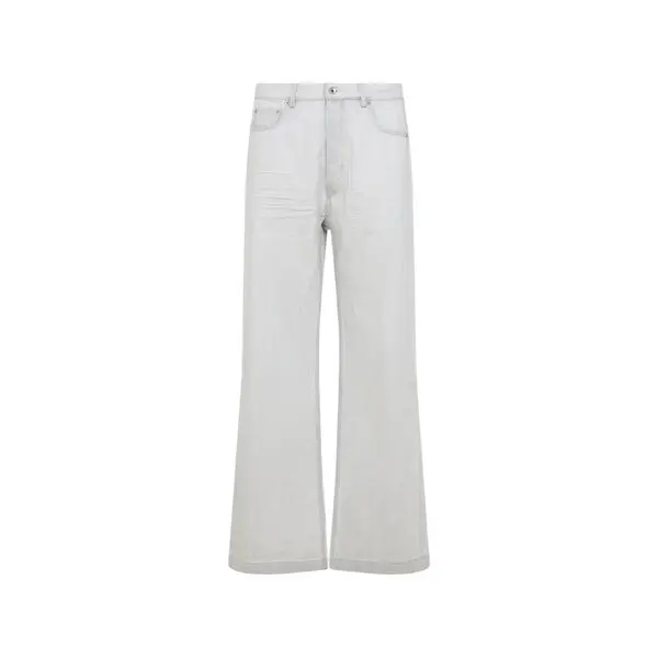 Rick Owens Neutrals Denim Bootcut Jeans
