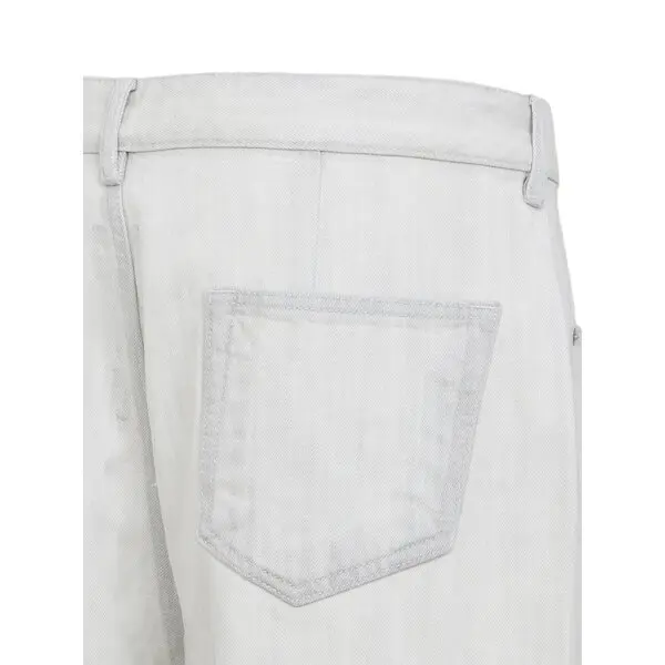 Rick Owens Neutrals Denim Bootcut Jeans
