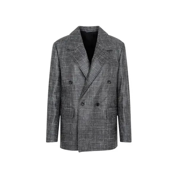 Bottega Veneta Printed Leather Jacket - Black