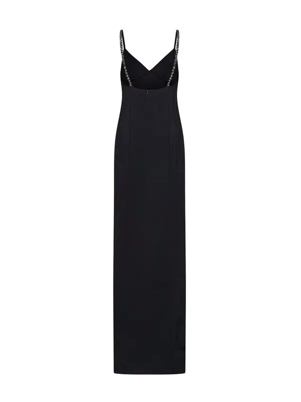 Stella McCartney Stretch Viscose Embellished Evening Dress - Multicolor
