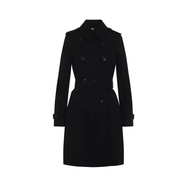Burberry Chelsea Heritage Trench Coat - Black