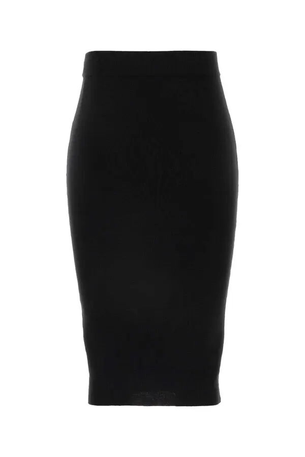 Saint Laurent Wool Skirt