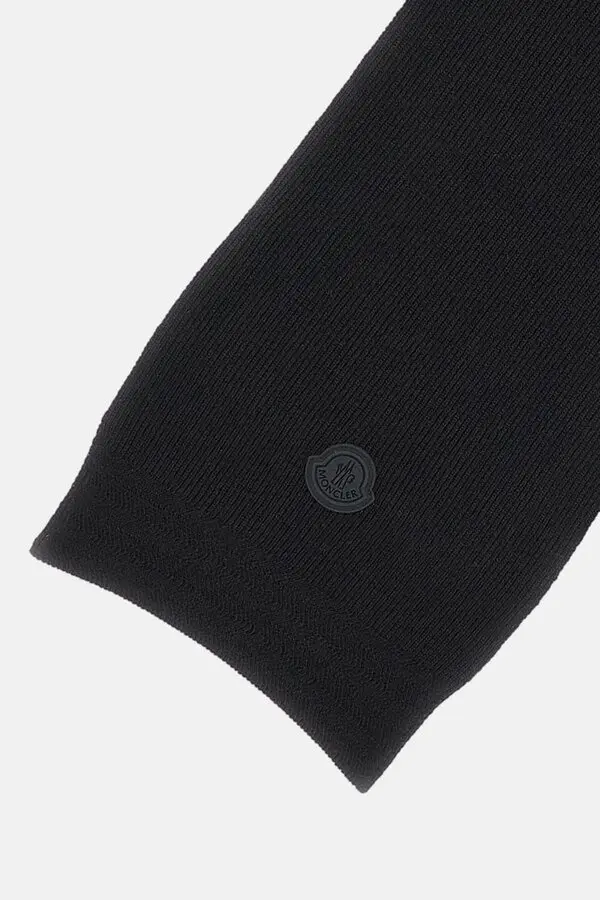 Moncler Ribbed Wool Scarf - Multicolor