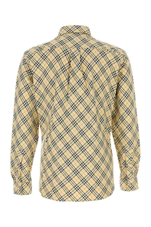 Burberry Embroidered Cotton Shirt