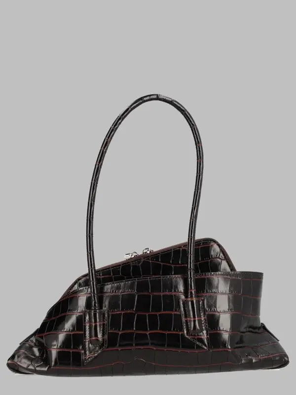 Attico Borsa La Passeggiata Small Tote - Brown