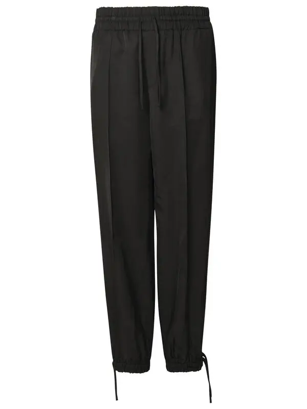 JIL SANDER Viscose Twill Trousers