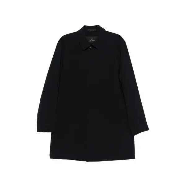 MONTECORE Single Breasted Coat - Blue