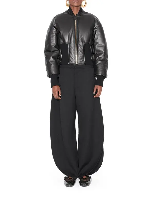 Alaïa Petal Wool Trousers