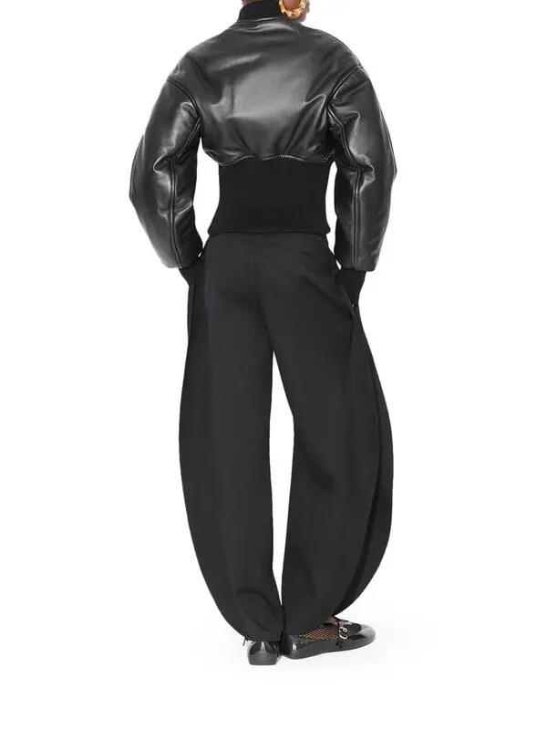 Alaïa Petal Wool Trousers