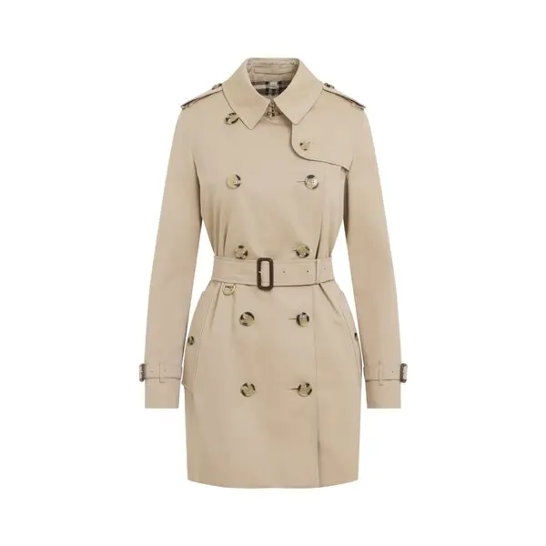 Burberry Kensington Heritage Long Trench Coat - Multicolor