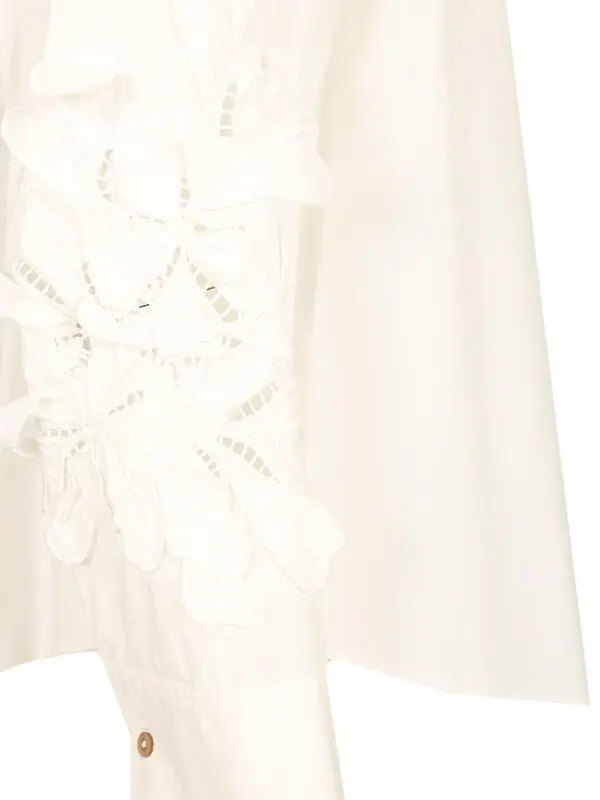 FORTE_FORTE Embroidered Poplin Shirt