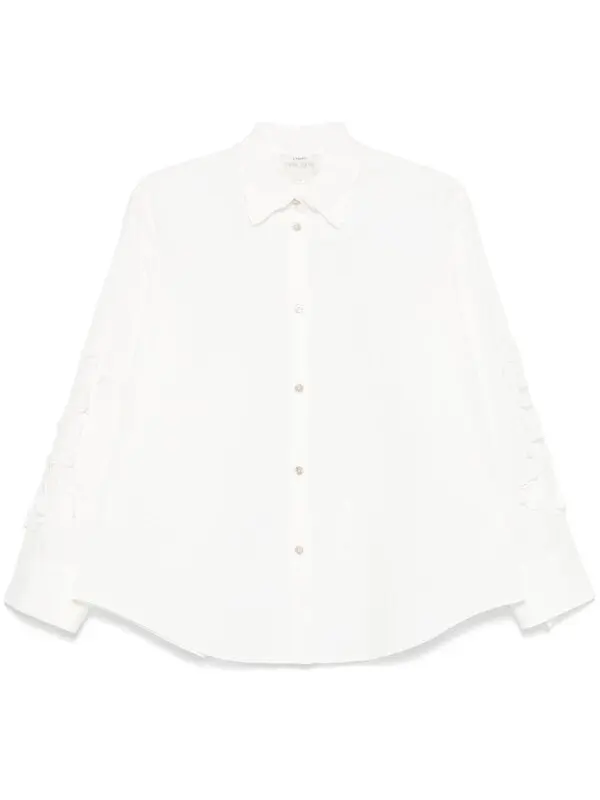 FORTE_FORTE Embroidered Poplin Shirt