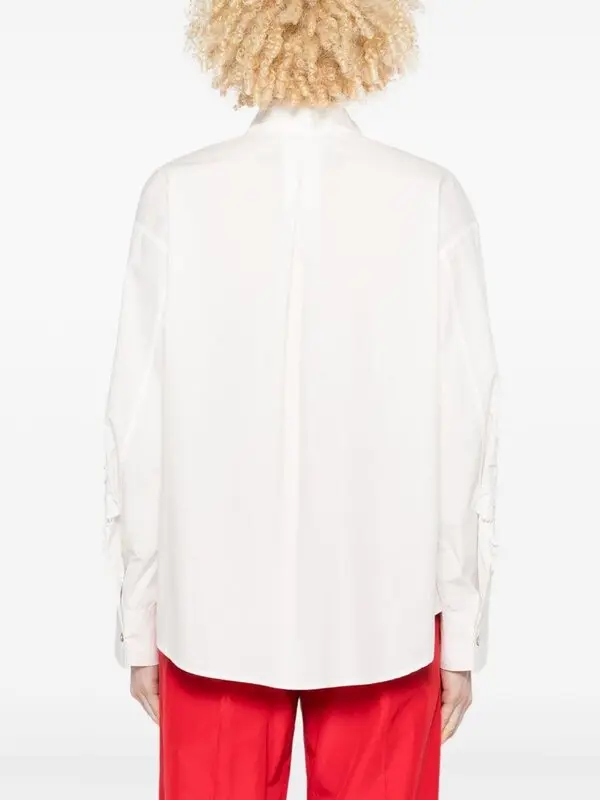 FORTE_FORTE Embroidered Poplin Shirt