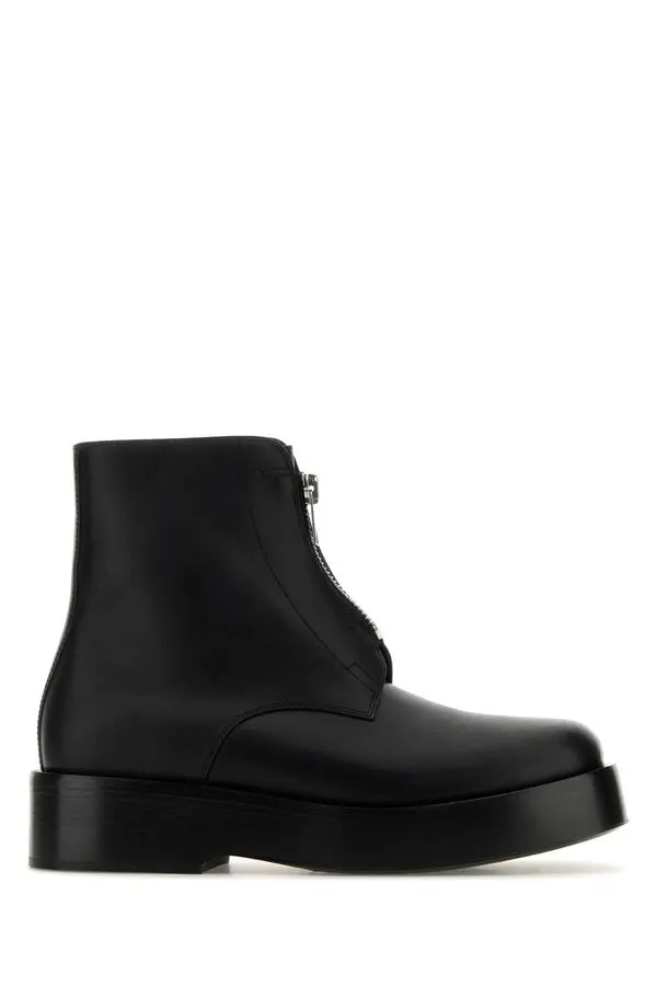 Bottega Veneta Leather Torino Ankle Boots