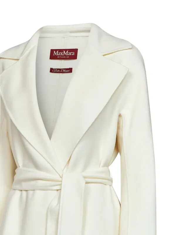 Max Mara Butter Mstcles Long Wrap Coat