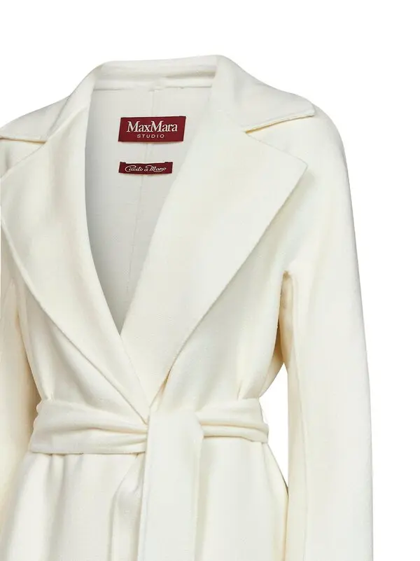 Max Mara Long Wrap Coat - Multicolor