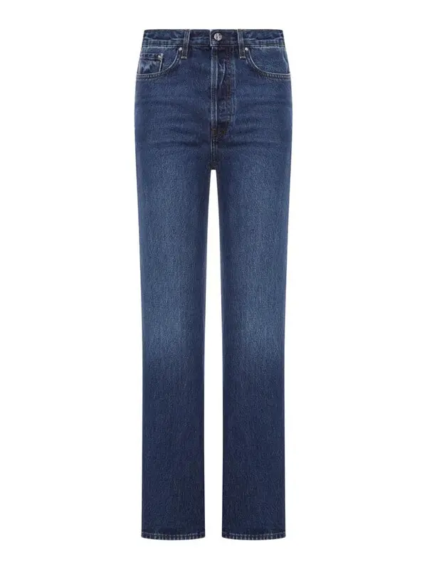 TOTEME Classic Cut Denim Full Length - Brown