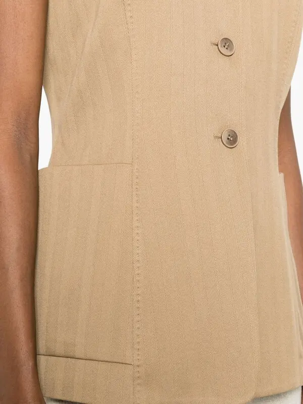 Max Mara Cotton Vest - Multicolor