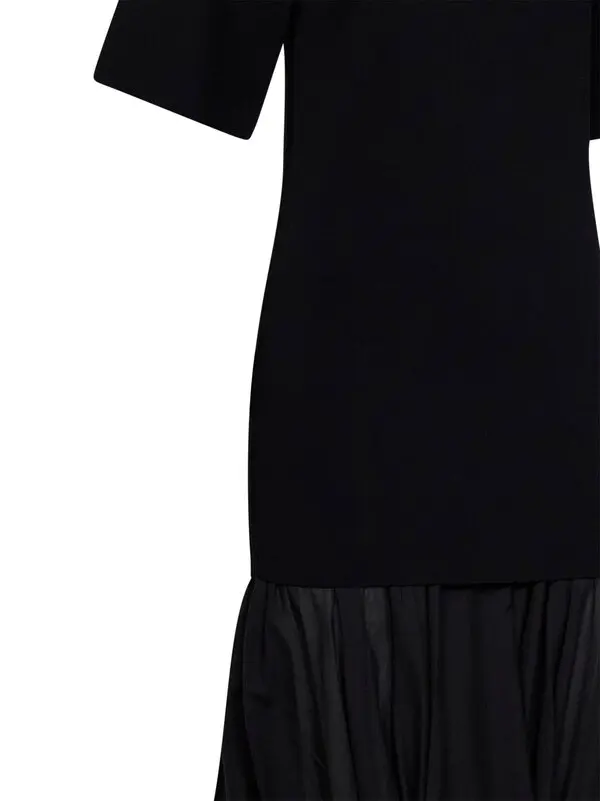 TOTEME Black Cocoon Tee Dress