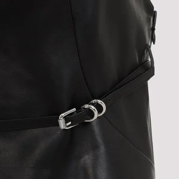 Givenchy Voyou Leather Mini Dress