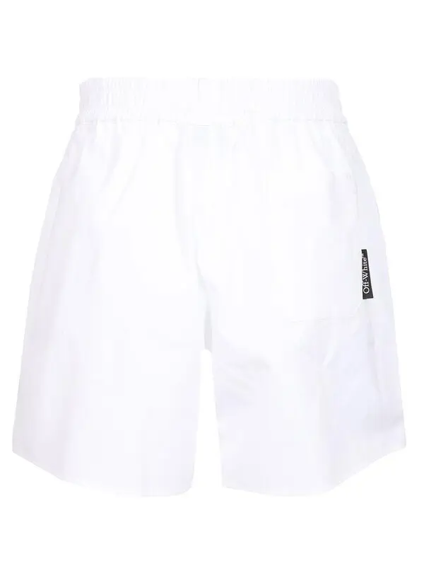 Off-White Popeline Boxer Shorts