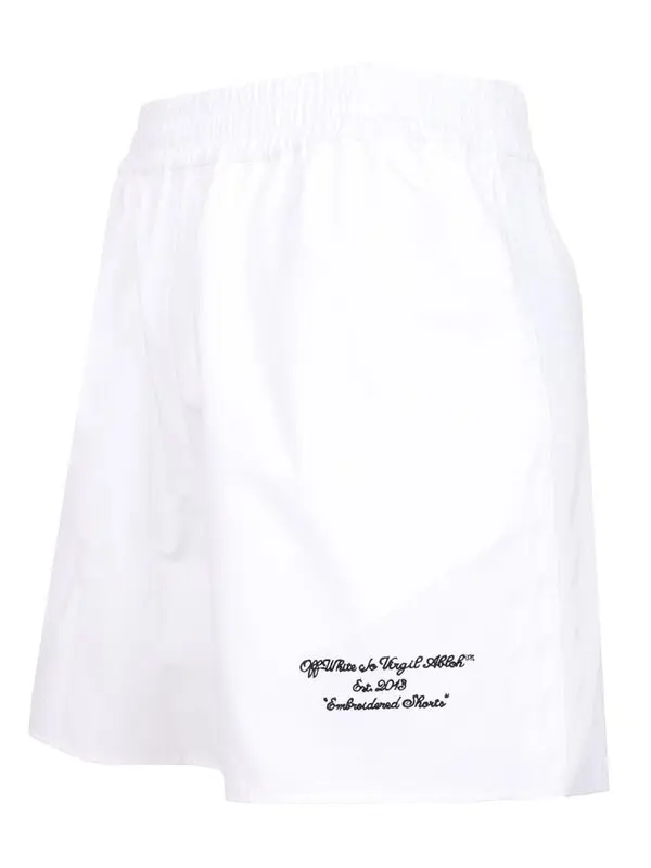 Off-White Popeline Boxer Shorts