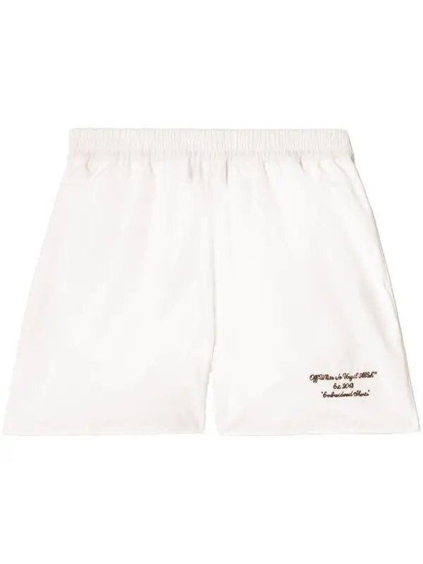 Off-White Popeline Boxer Shorts