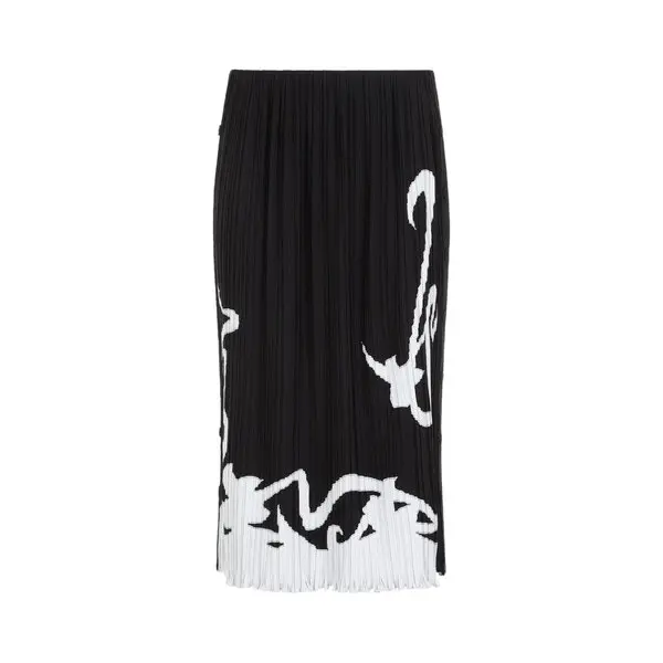 LANVIN Pleated Long Skirt