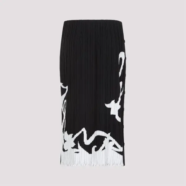 LANVIN Pleated Long Skirt