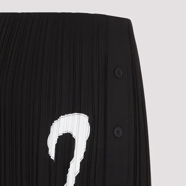 LANVIN Pleated Long Skirt