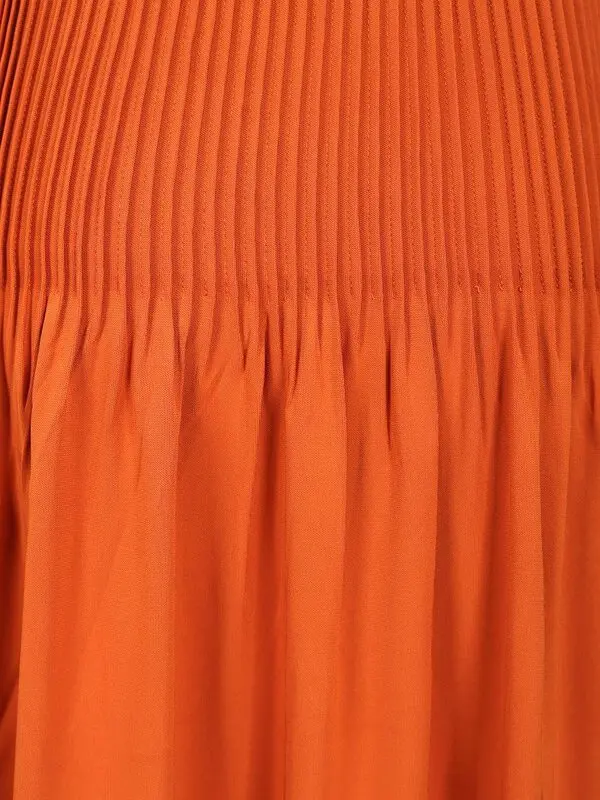 TOTEME Pleated Jersey Dress