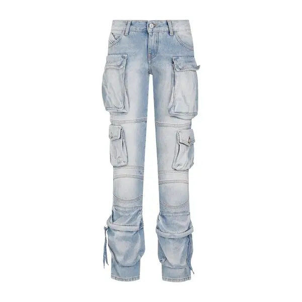 Attico Essie Long Pants - Blue