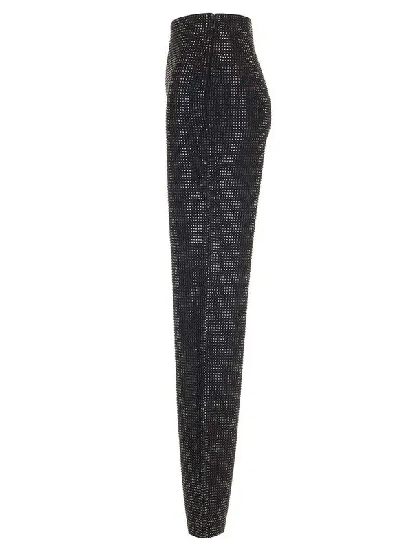 Roland Mouret Embellished Boot Cut Trousers