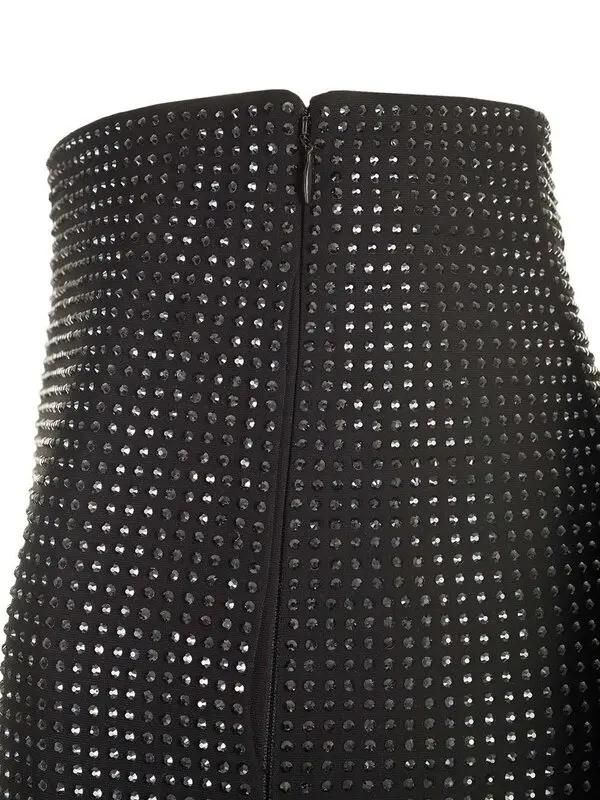 Roland Mouret Embellished Boot Cut Trousers