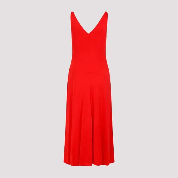 LANVIN Sleeveless A-line Midi Dress
