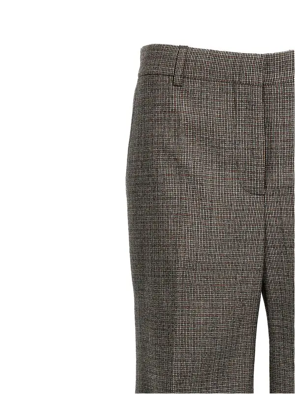 Stella McCartney Houndstooth Foot Pants