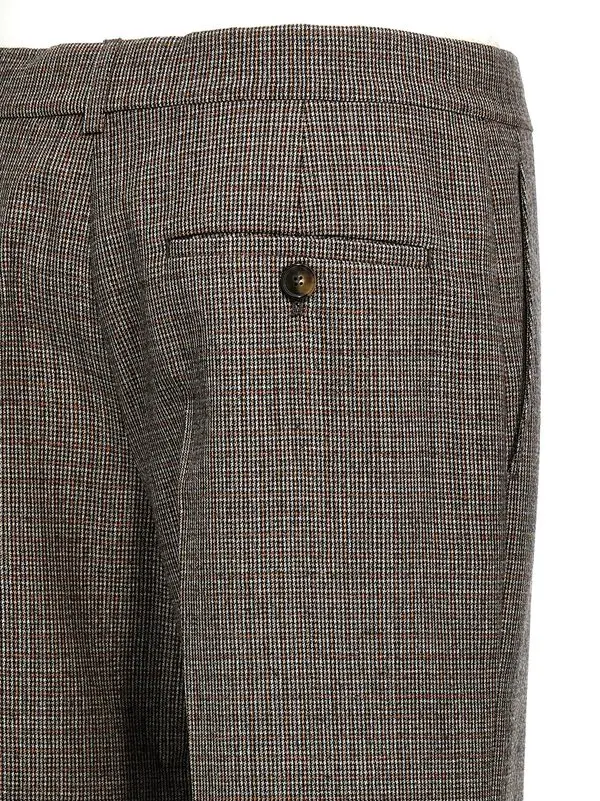 Stella McCartney Houndstooth Foot Pants