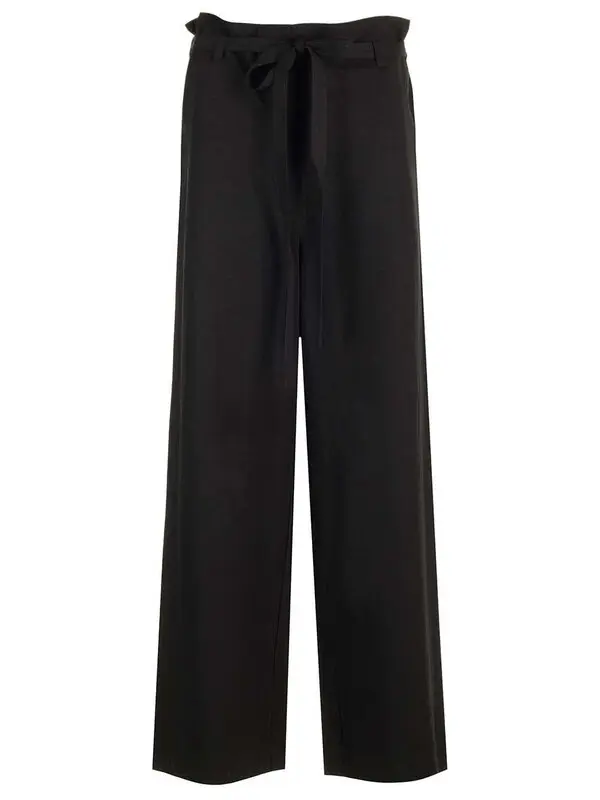 TOTEME Fluid Tie-waist Trousers - Black