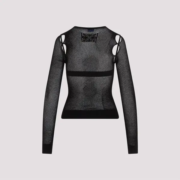 Off-White Net Arrow Bralette Top