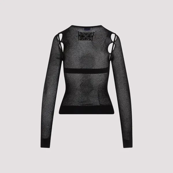 Off-White Net Arrow Bralette Top