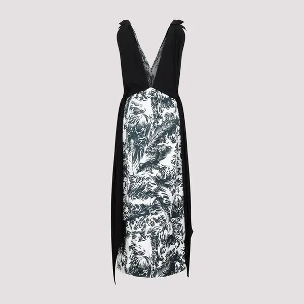 Bottega Veneta Printed Silk Dress