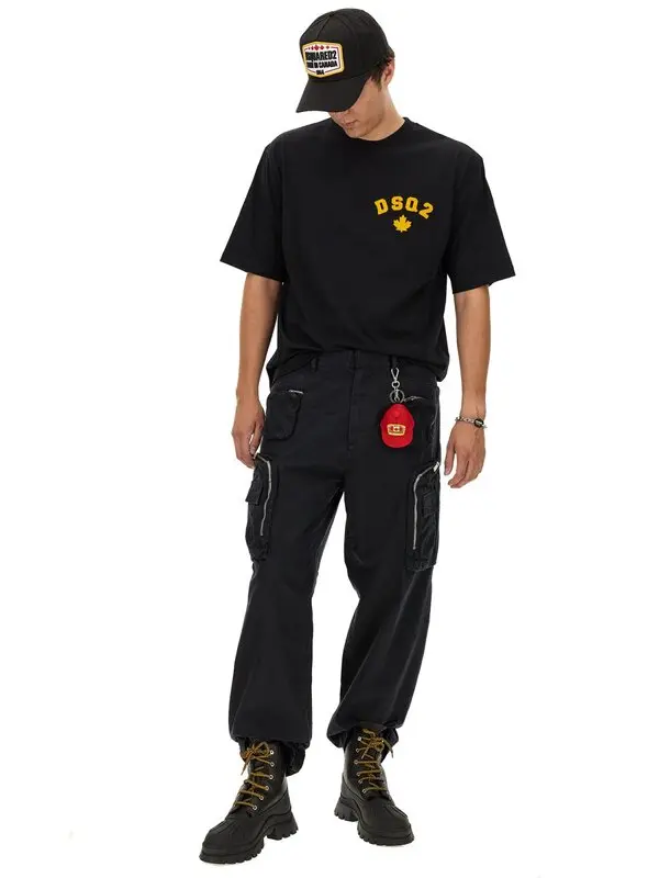 Dsquared2 Cotton Cargo Trousers