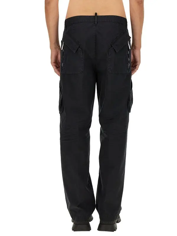 Dsquared2 Cotton Cargo Trousers
