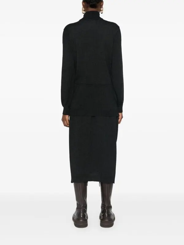 LEMAIRE Wool Blend Knit Dress