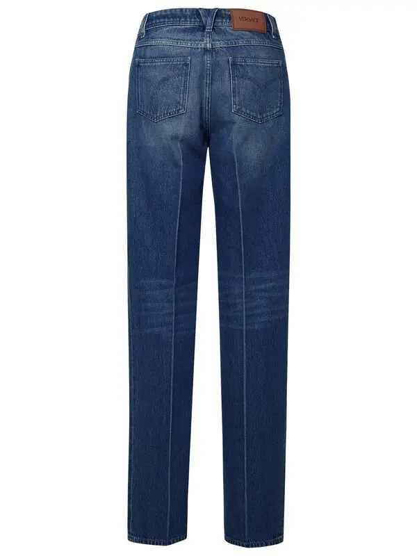 Versace Tailored Cotton Jeans