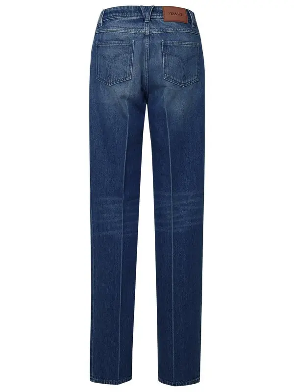 Versace Tailored Cotton Jeans