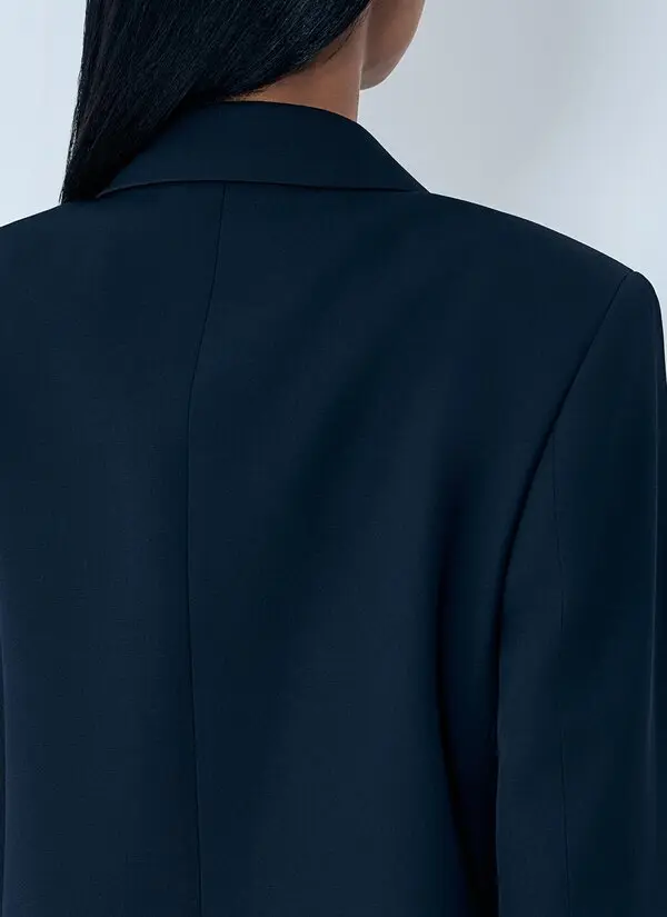 JIL SANDER Double-breasted Wool Blazer